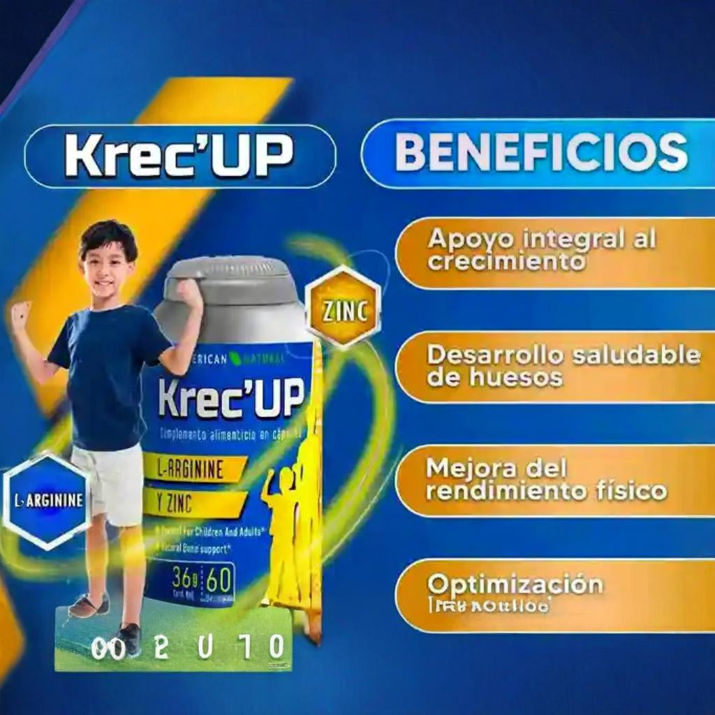 KREC´UP 60 CAPSULAS AMERICAN NATURAL ORIGINAL – TiendaFácilEc